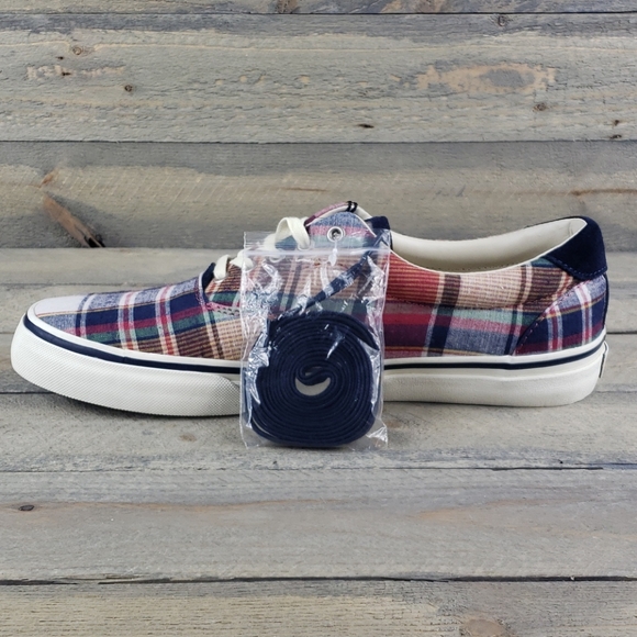 Polo Ralph Lauren | Shoes | Polo Ralph Lauren Thorton Mens Plaid Casual ...